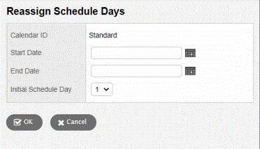 'Not a valid meeting date' message when taking class attendance