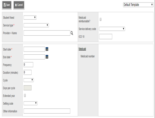 Log Services for a Student